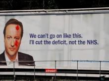 Vandalised Conservative adverts | libcom.org